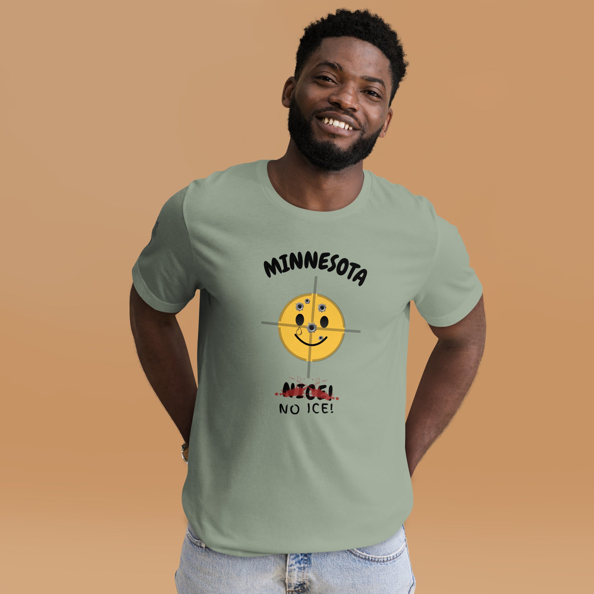 Minnesota Nice – NO ICE! Unisex T-Shirt – Dyzorder